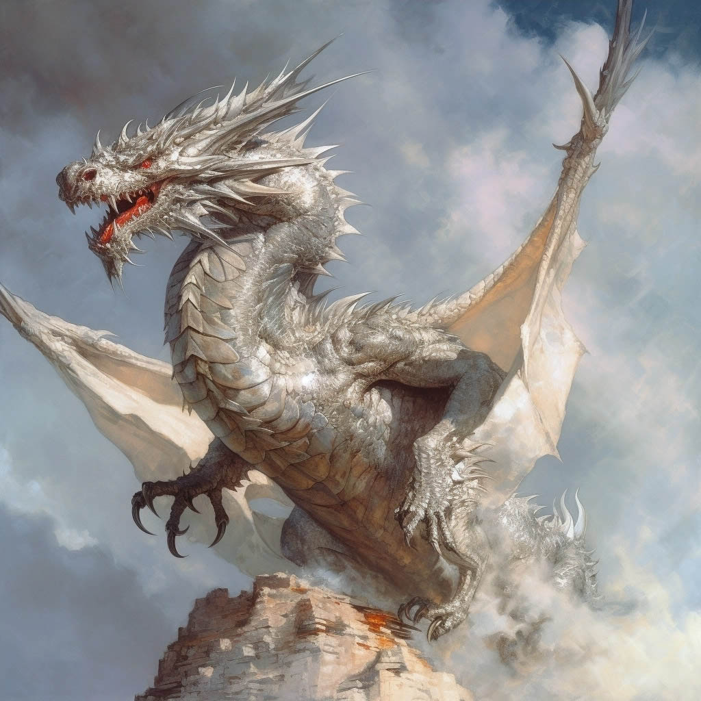 Silver Dragon, Adult | Squire 5