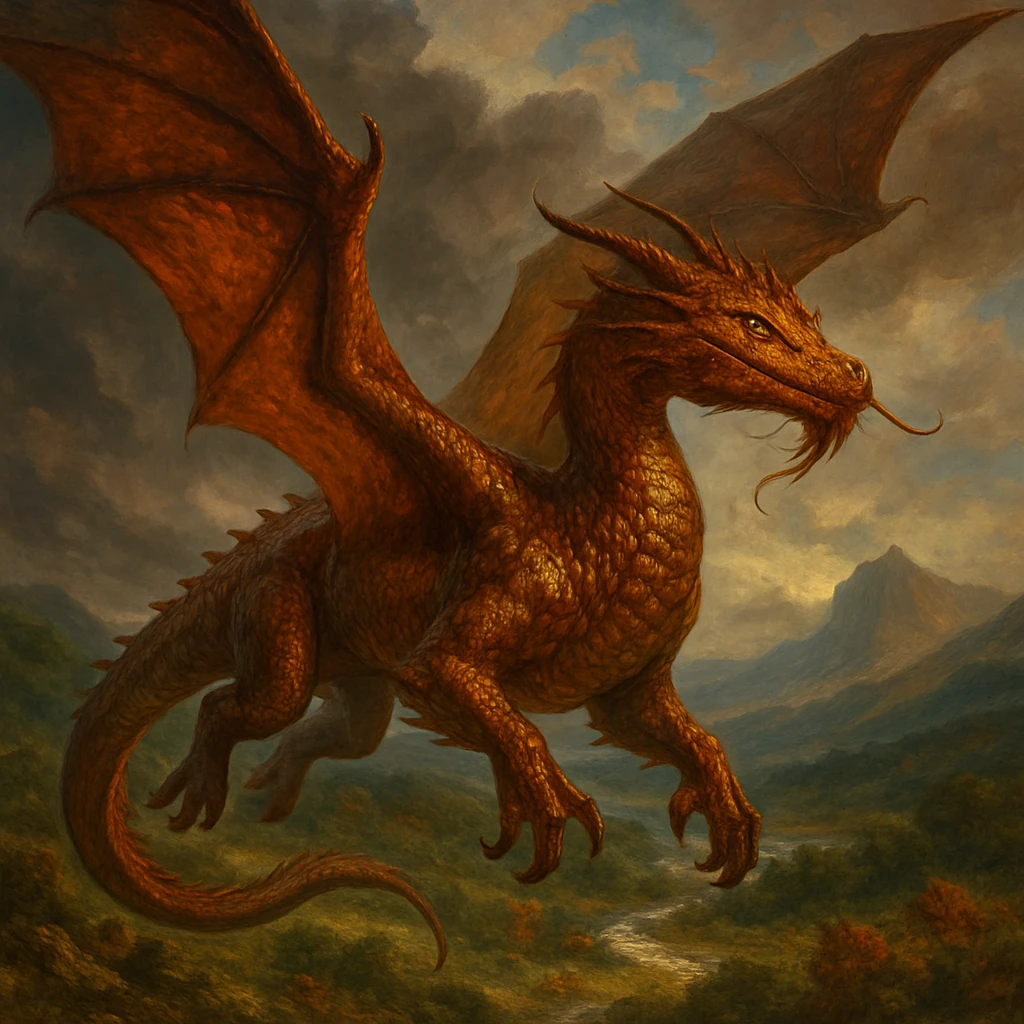 Copper Dragon, Adult